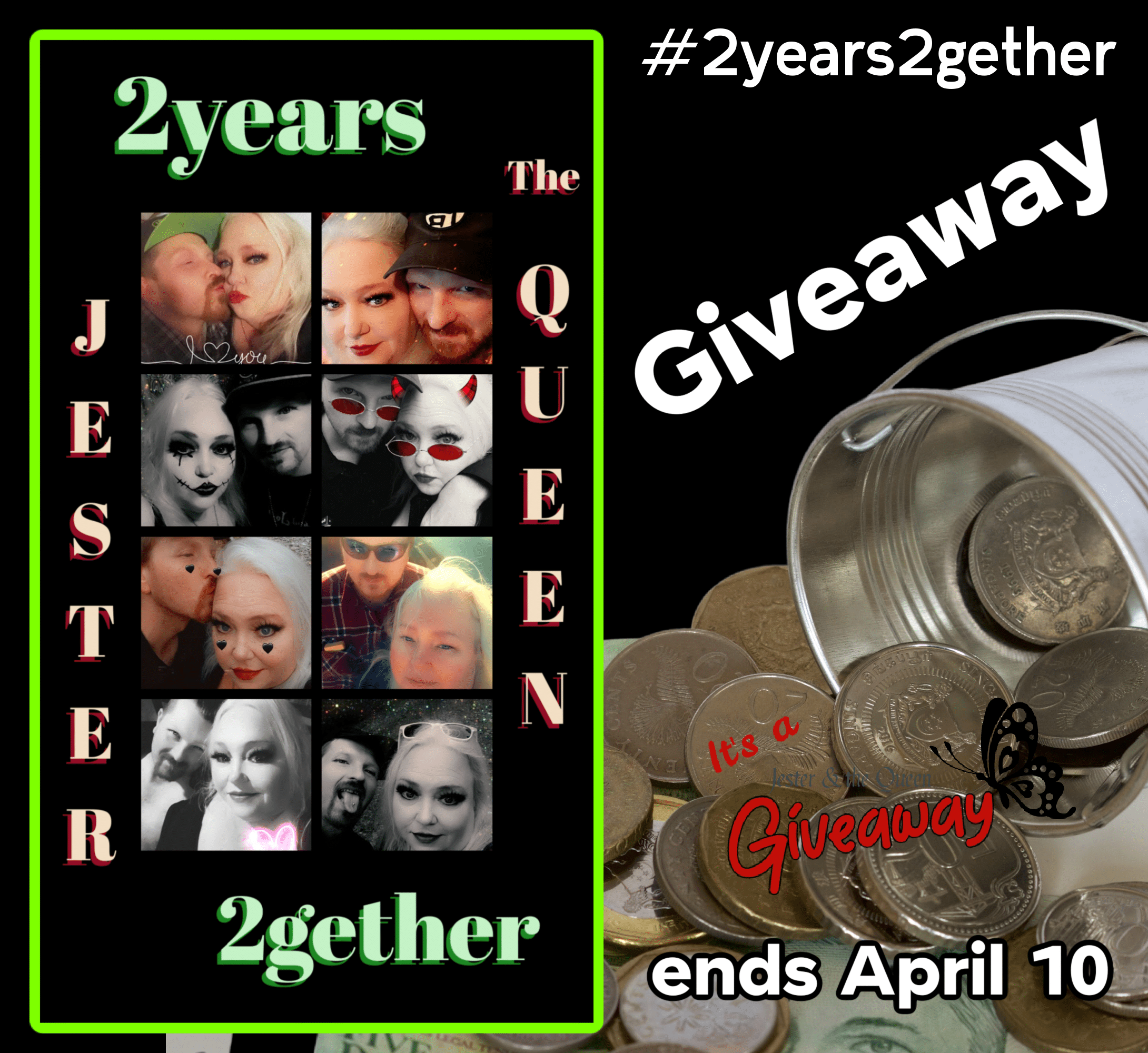 Ended - Jester And The Queen's #2years2gether Anniversary $22 Cash ...