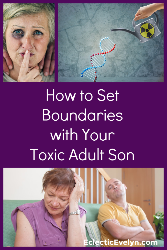 Toxic Adult Son: How To Set Boundaries | Eclectic Evelyn